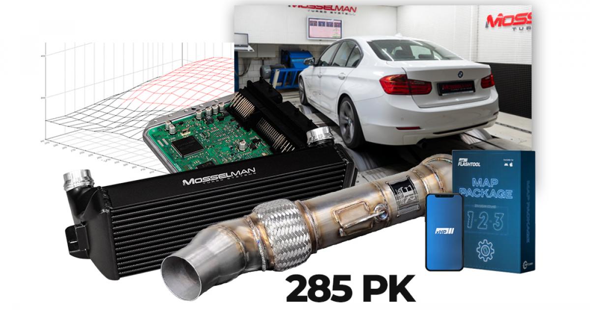 BMW N20 120i, 220i, 320i & 420i 285HP PACKAGE - Mosselman Turbo Systems