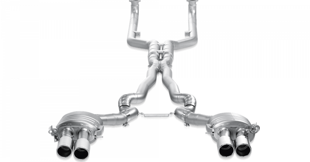 Akrapovic Evolution Line, BMW M6 F1x S63 - Mosselman Turbo Systems