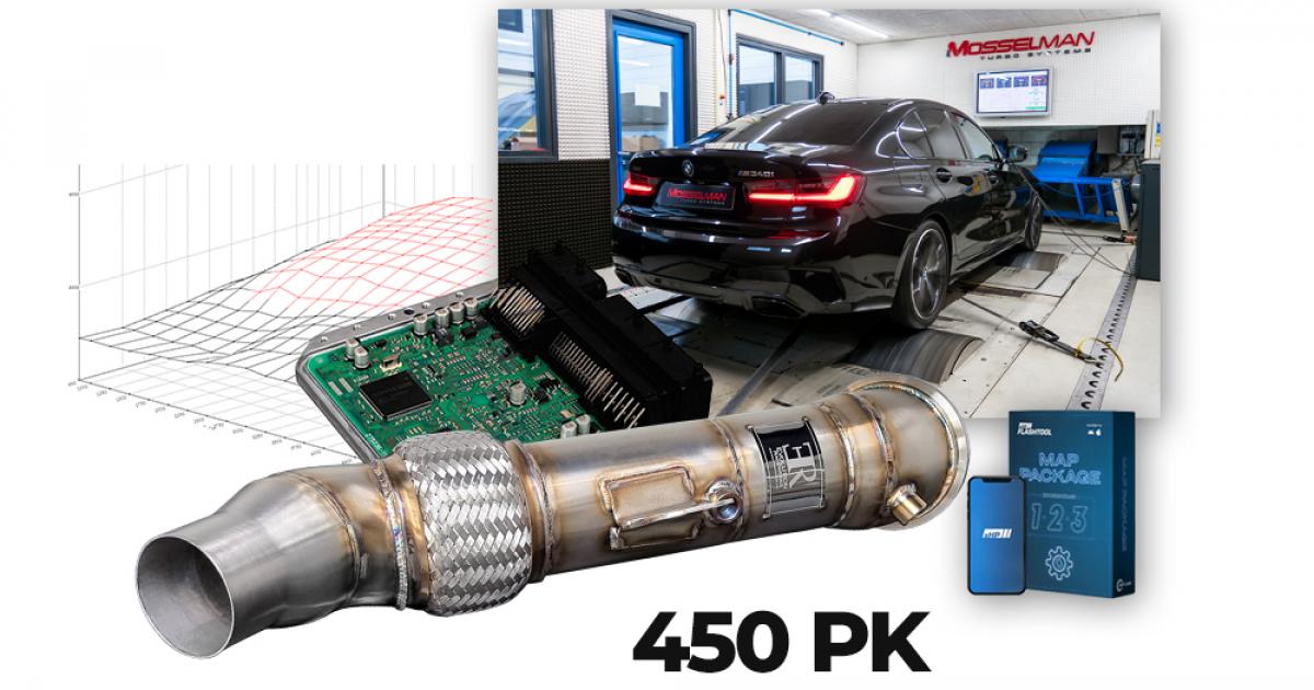 BMW B58 G-serie OPF, M340i 450HP PACKAGE - Mosselman Turbo Systems