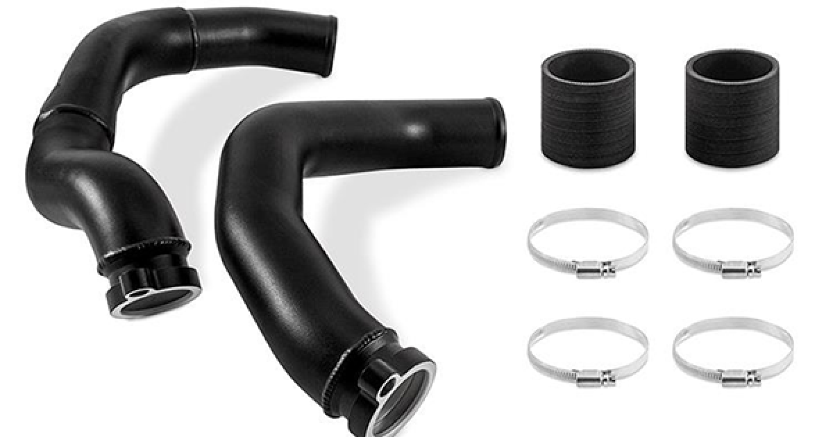 Mishimoto Charge Pipe Kit Black, BMW F8x M2C/M3/M4 - Mosselman Turbo ...