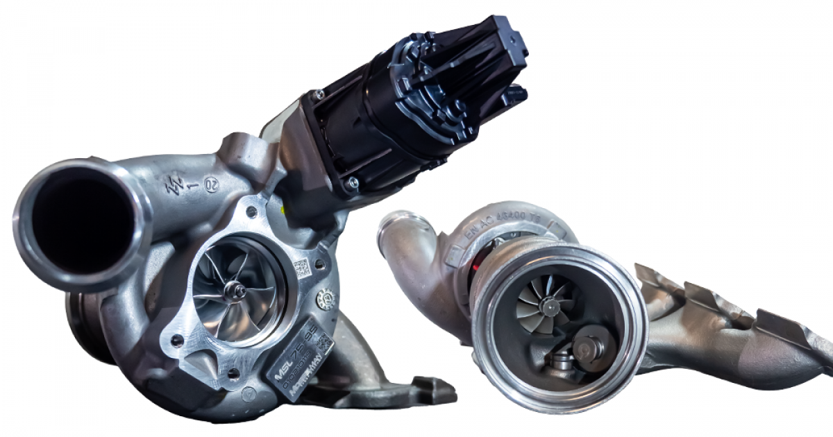 Mosselman S58 Upgrade Turbocharger Set Mishimoto - Mosselman Turbo Systems