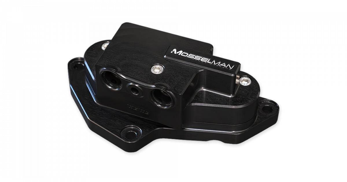 Mosselman Oil Thermostat N55, Black - Mosselman Turbo Systems