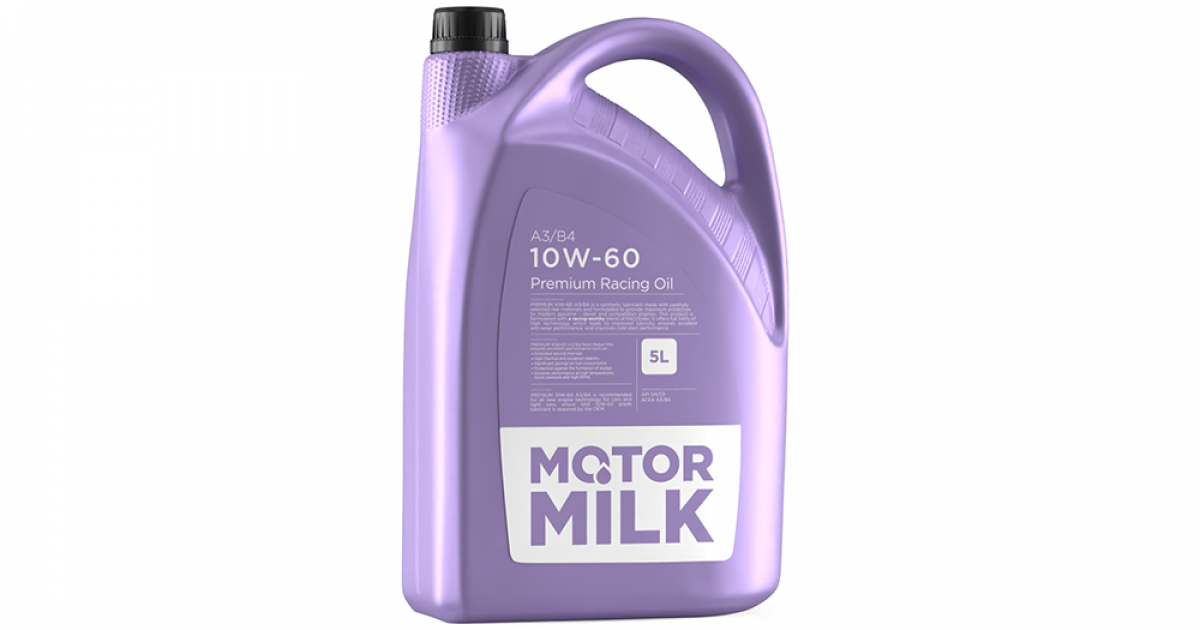 MOTOR MILK 10W60 5L - Mosselman Turbo Systems
