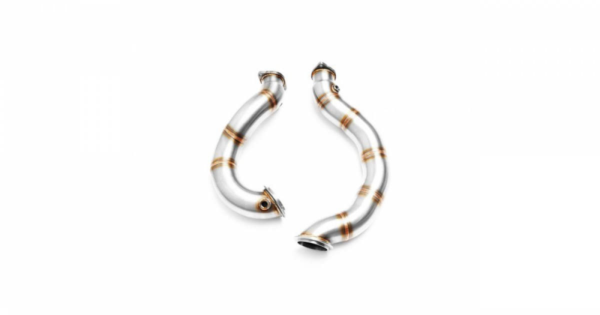 Downpipes Catless N54, BMW 35i E8x/E9x Stainless steel (LHD ONLY ...