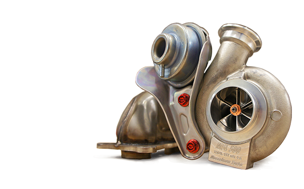 Upgrade Turbocharger Set MSL50-65 BMW N54 RHD - Mosselman Turbo Systems